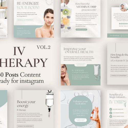 IV Therapy Templates IV Hydration Nurse Injector IV Drip - Etsy