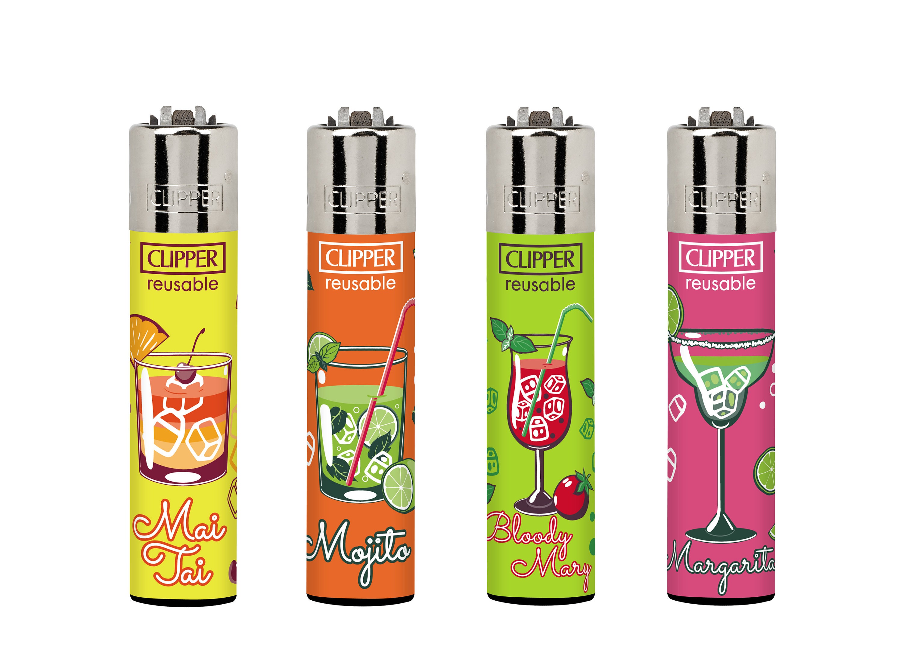 4 X Cool Rare Clipper Lighters Unique Funny Cool Clippers Lighter ...