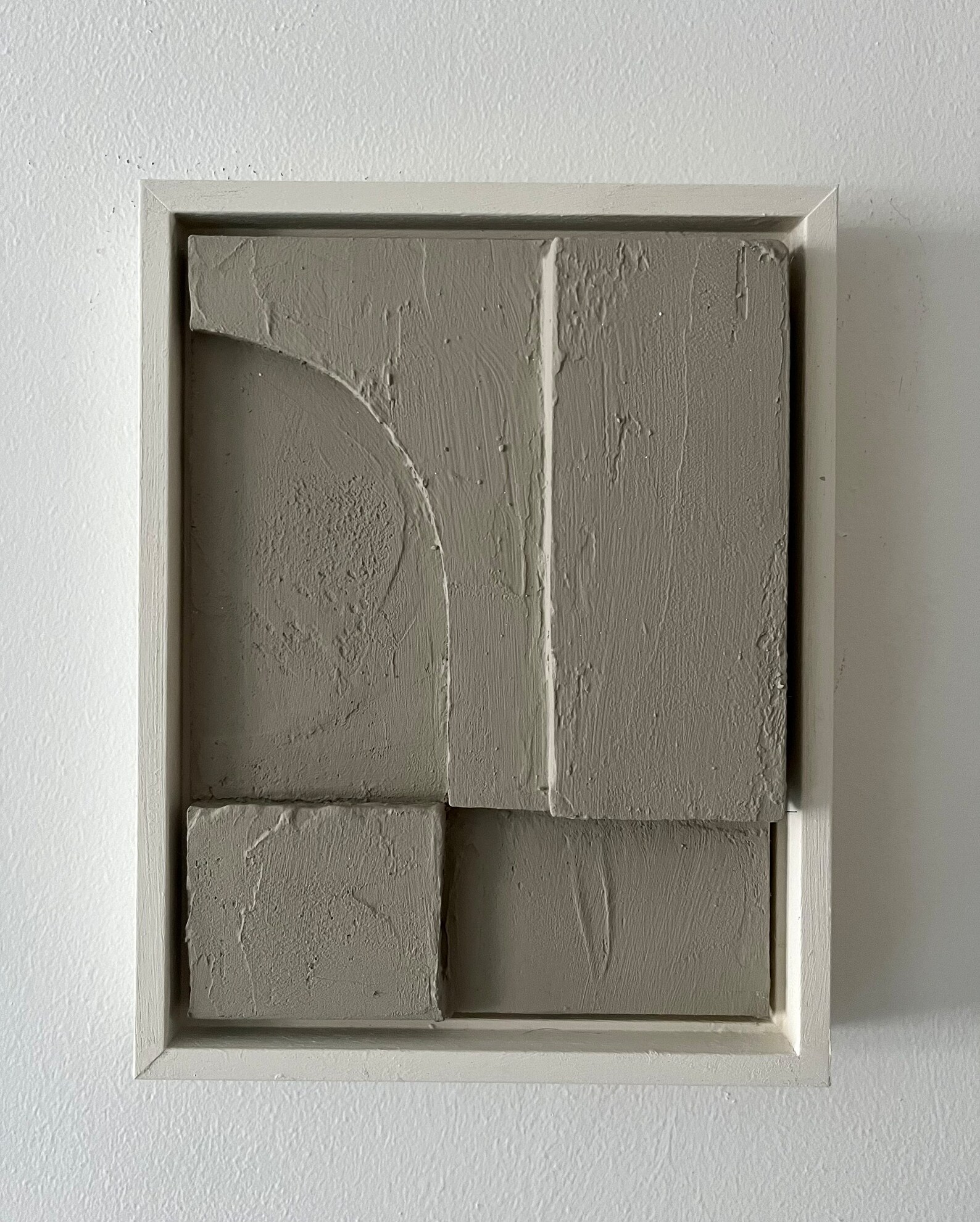 Abstract Art Plaster Art 3D Handmade Framed - Etsy