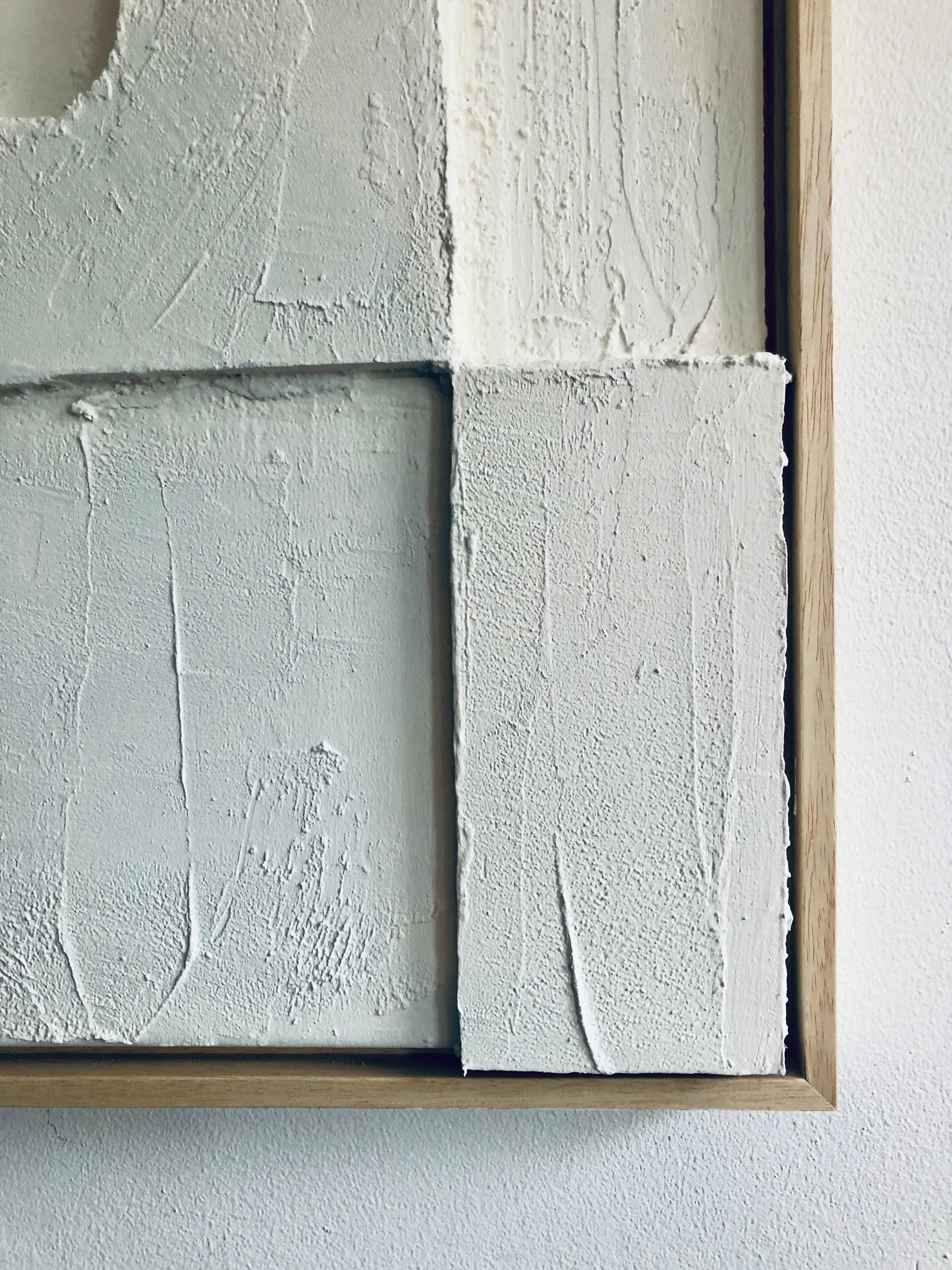 Abstract Art Plaster Art 3D Framed - Etsy