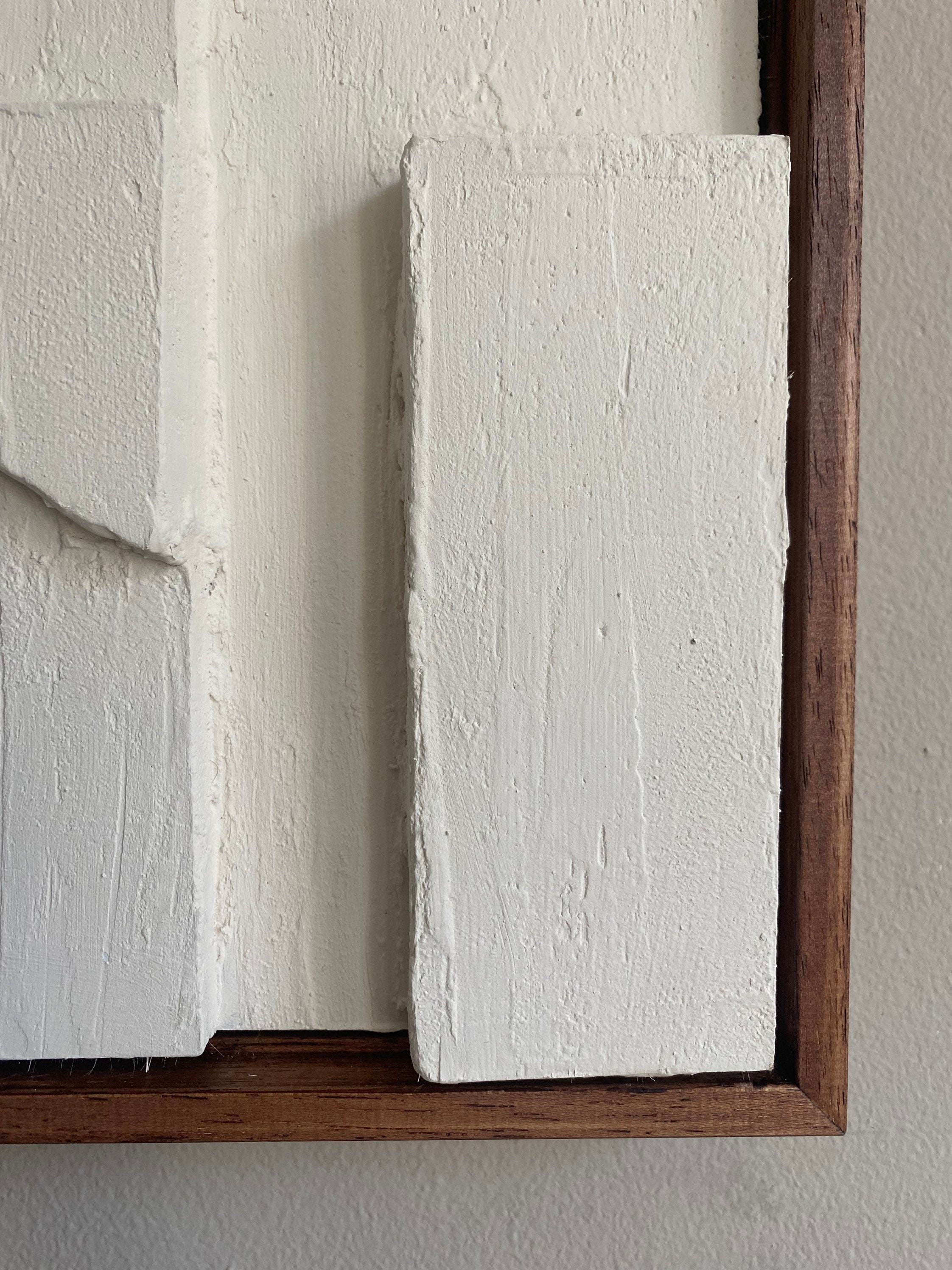 Abstract Plaster Art 3d Framed - Etsy