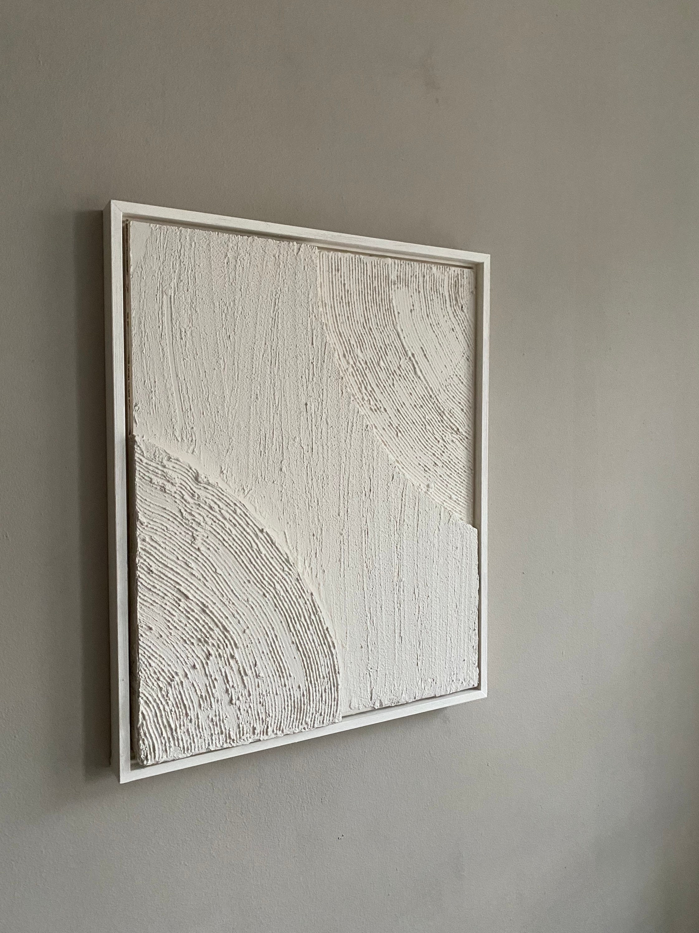 Abstract Art Plaster Art 3D Framed - Etsy