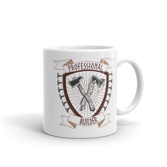Professional Builder Mug Build Houses Cottage Builder - Etsy