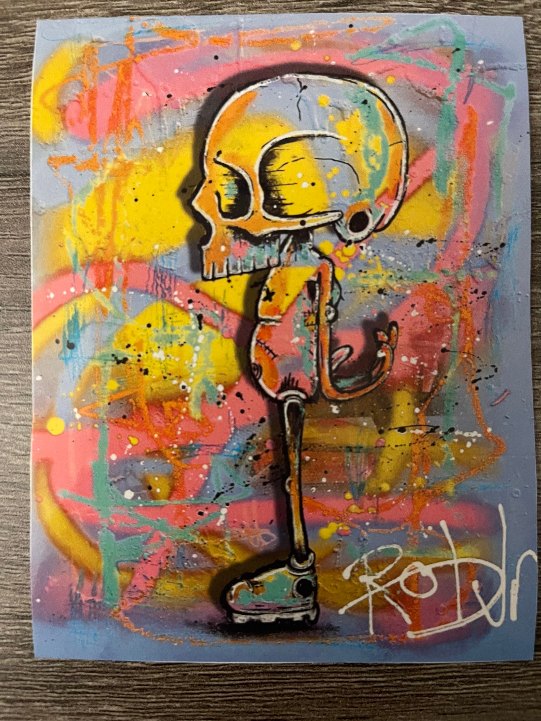 Artist Sticker Pack With Signed Print 5 Stickers and 1 Print. - Etsy