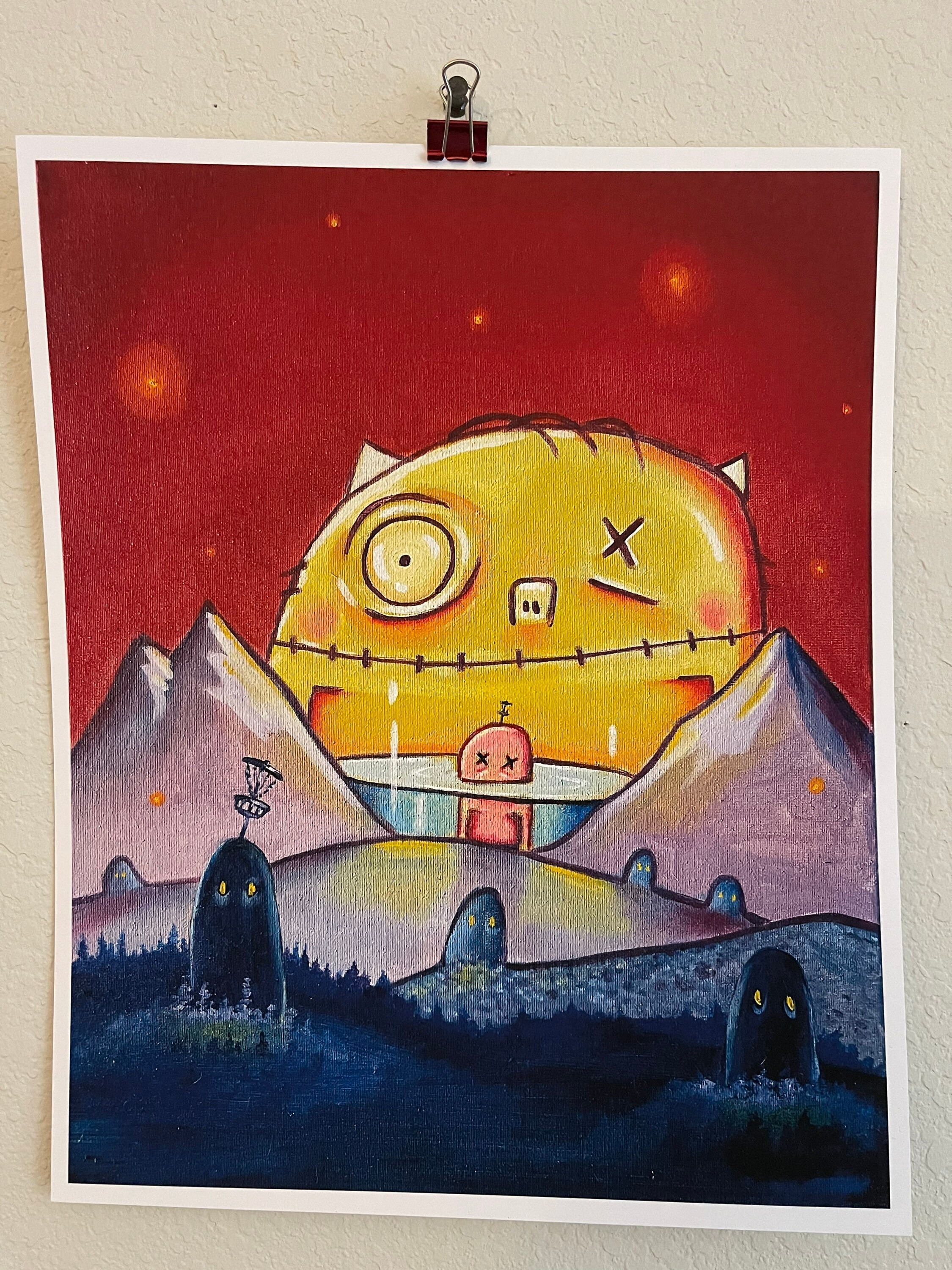 Disc Golf Poster Art Print 1 - Etsy