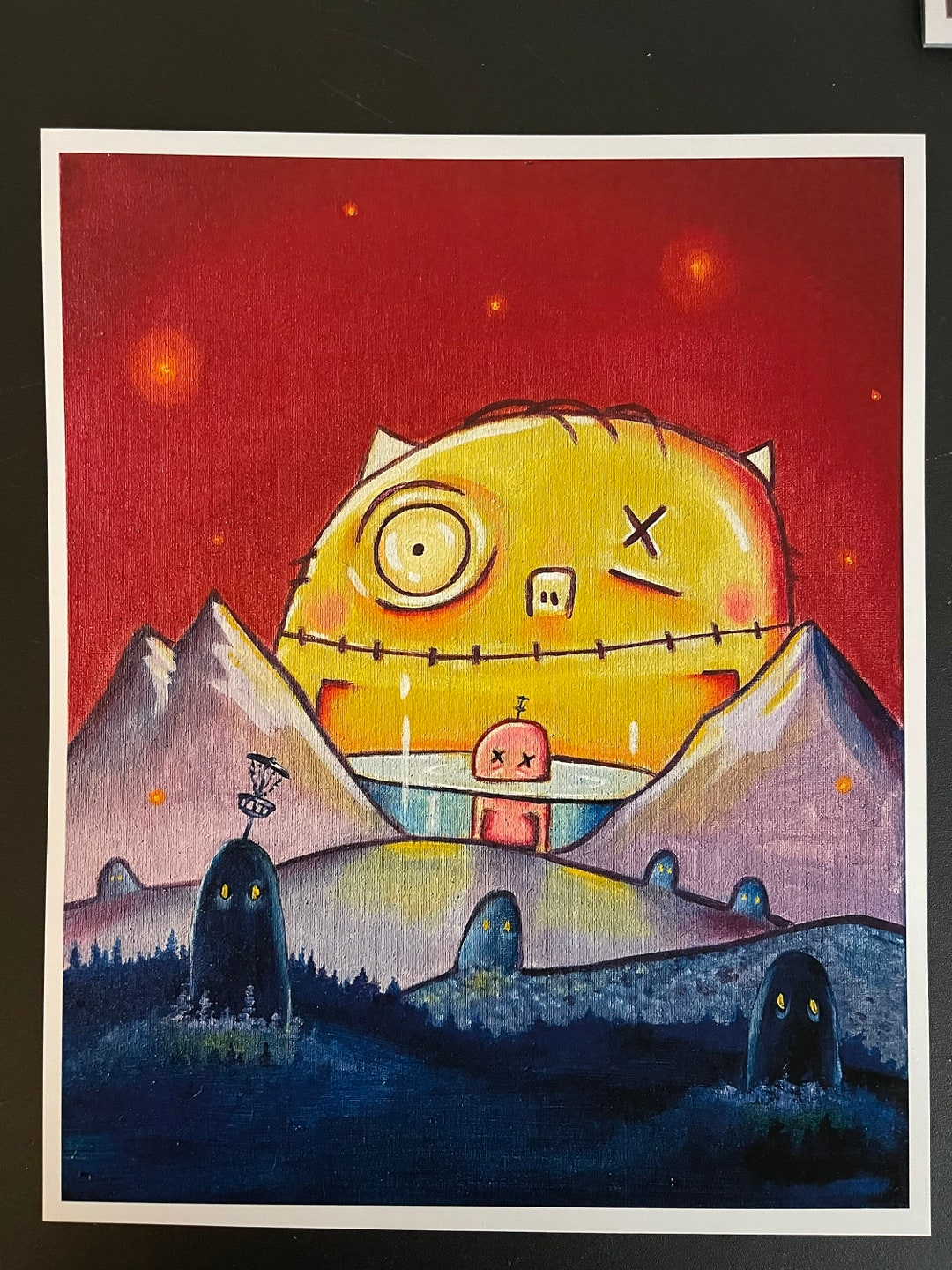 Disc Golf Poster Art Print 1 - Etsy