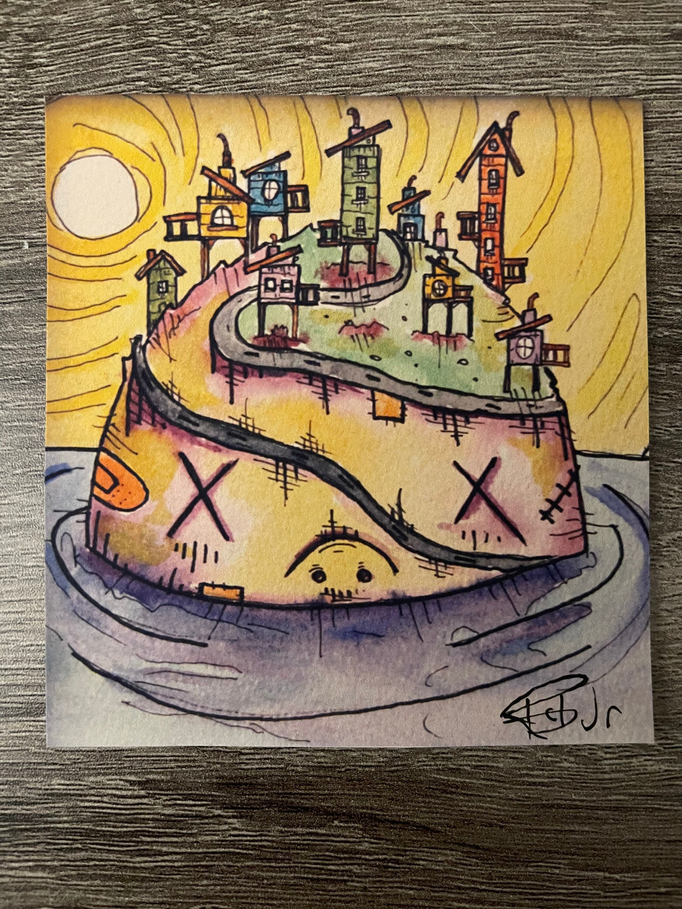 Artist Sticker Pack With Signed Print 5 Stickers and 1 Print. - Etsy