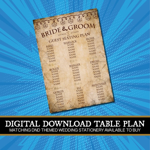 Dungeons and Dragons Wedding - Etsy