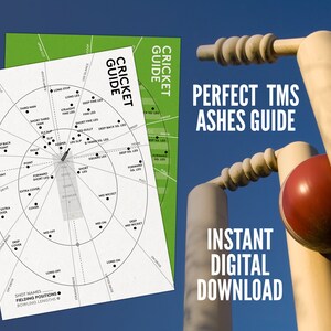 Cricket Infographic A4 Digital Download for Fielding Position Names ...
