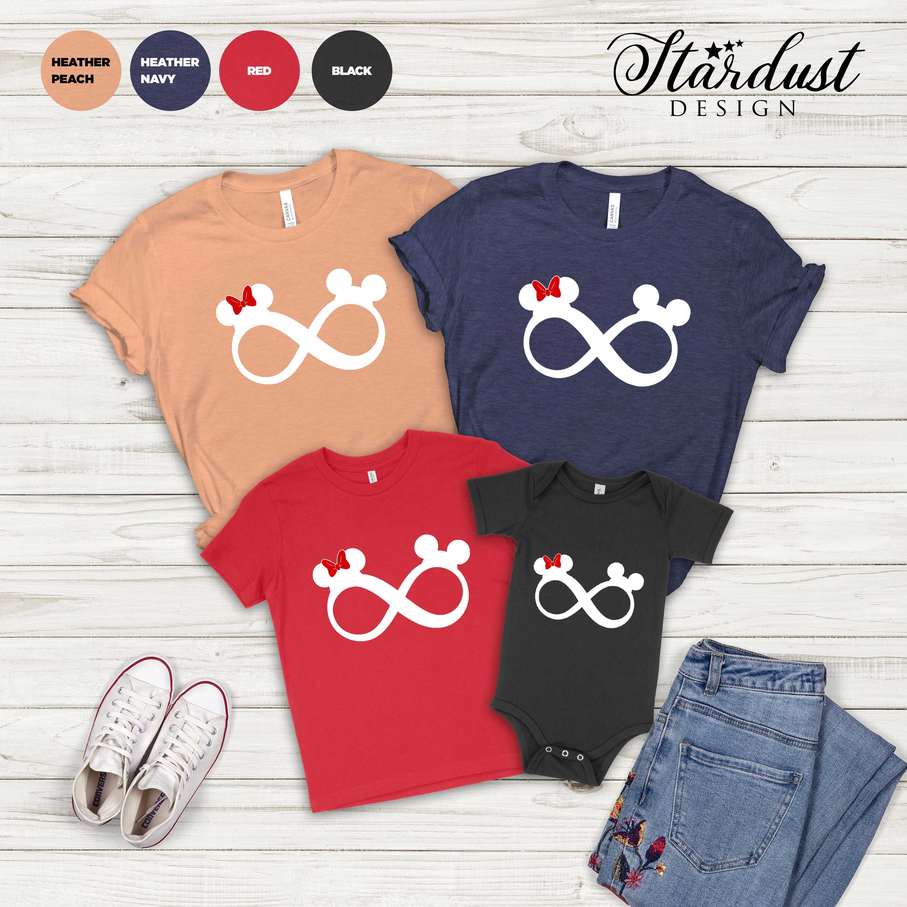 Infinity Disney T-shirt Disney Shirt Vacation T-shirts | Etsy