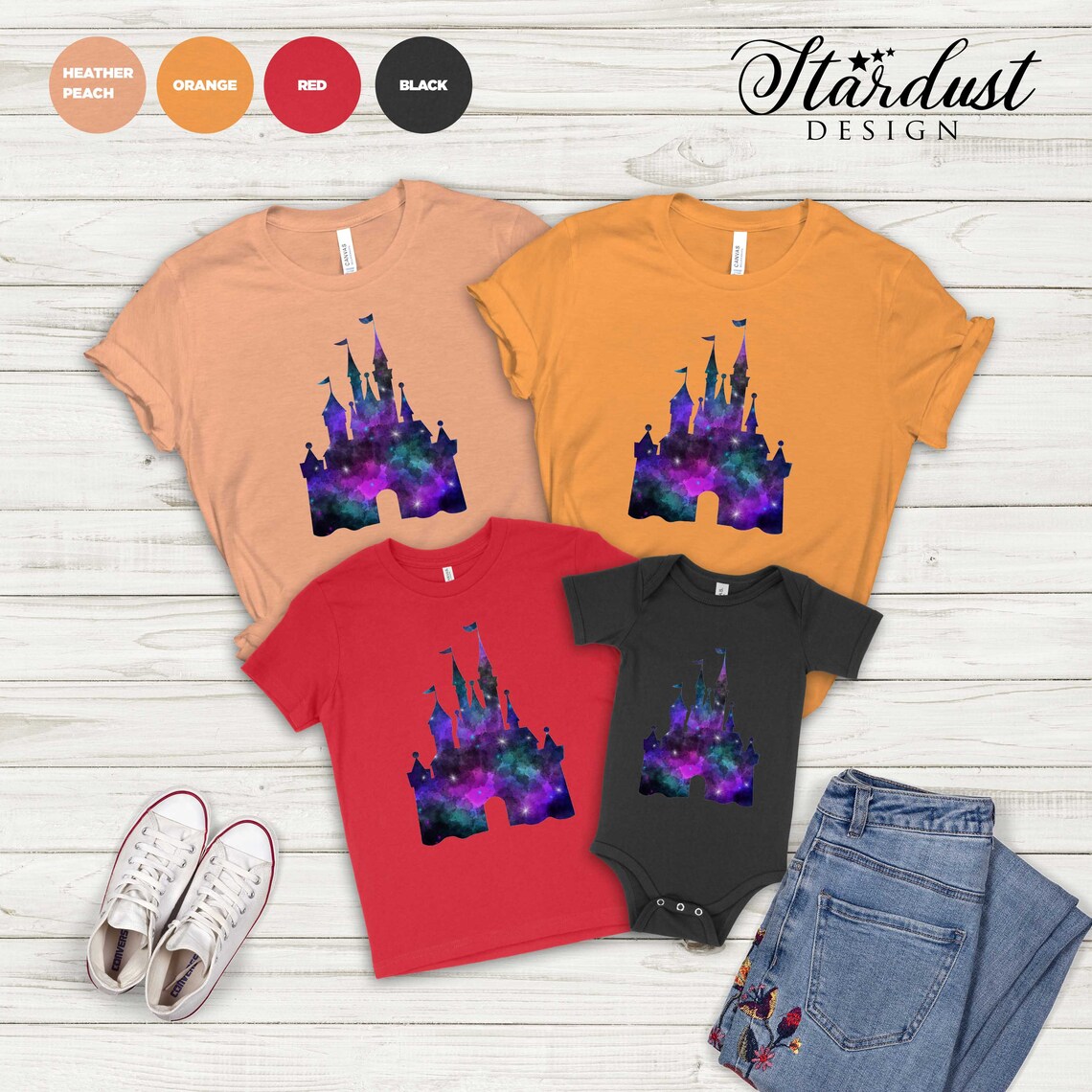 Disney Castle T Shirt Disney Shirts Mickey Shirts Minnie Etsy