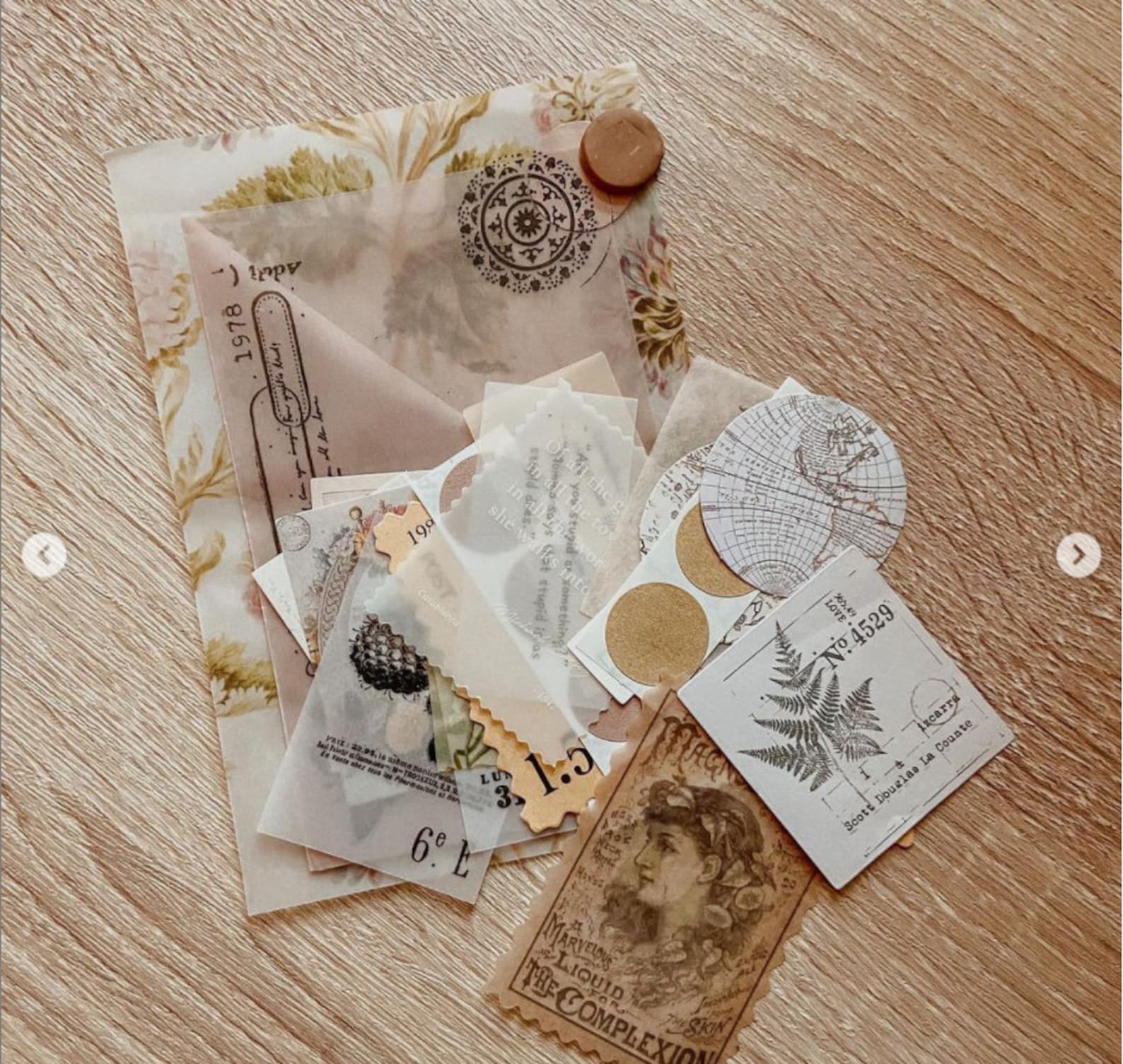 Ephemera FLOWERS Ephemera Pack Floral Ephemera Pack Junk - Etsy