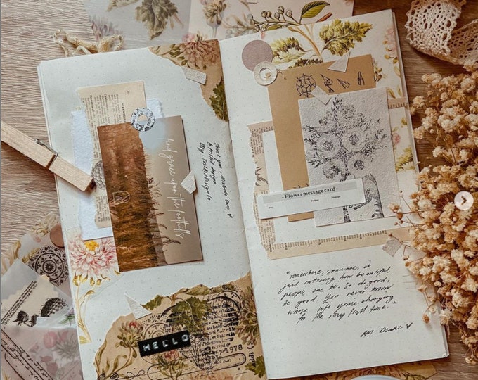 Ephemera FLOWERS Ephemera Pack Floral Ephemera Pack Junk - Etsy