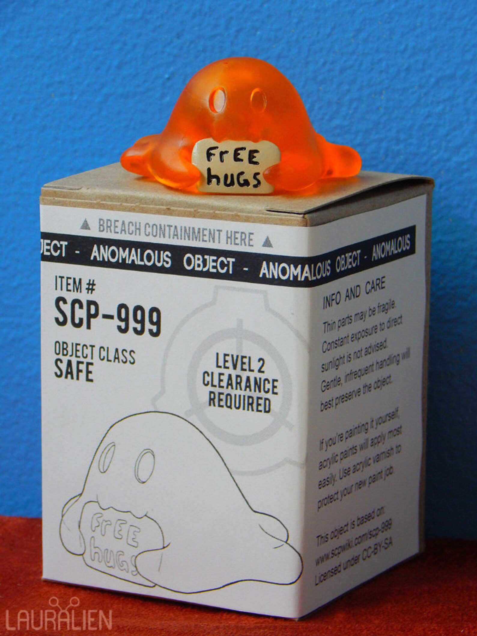 SCP 999 Tickle Slime Handpainted 3D Printed Figurine | Etsy