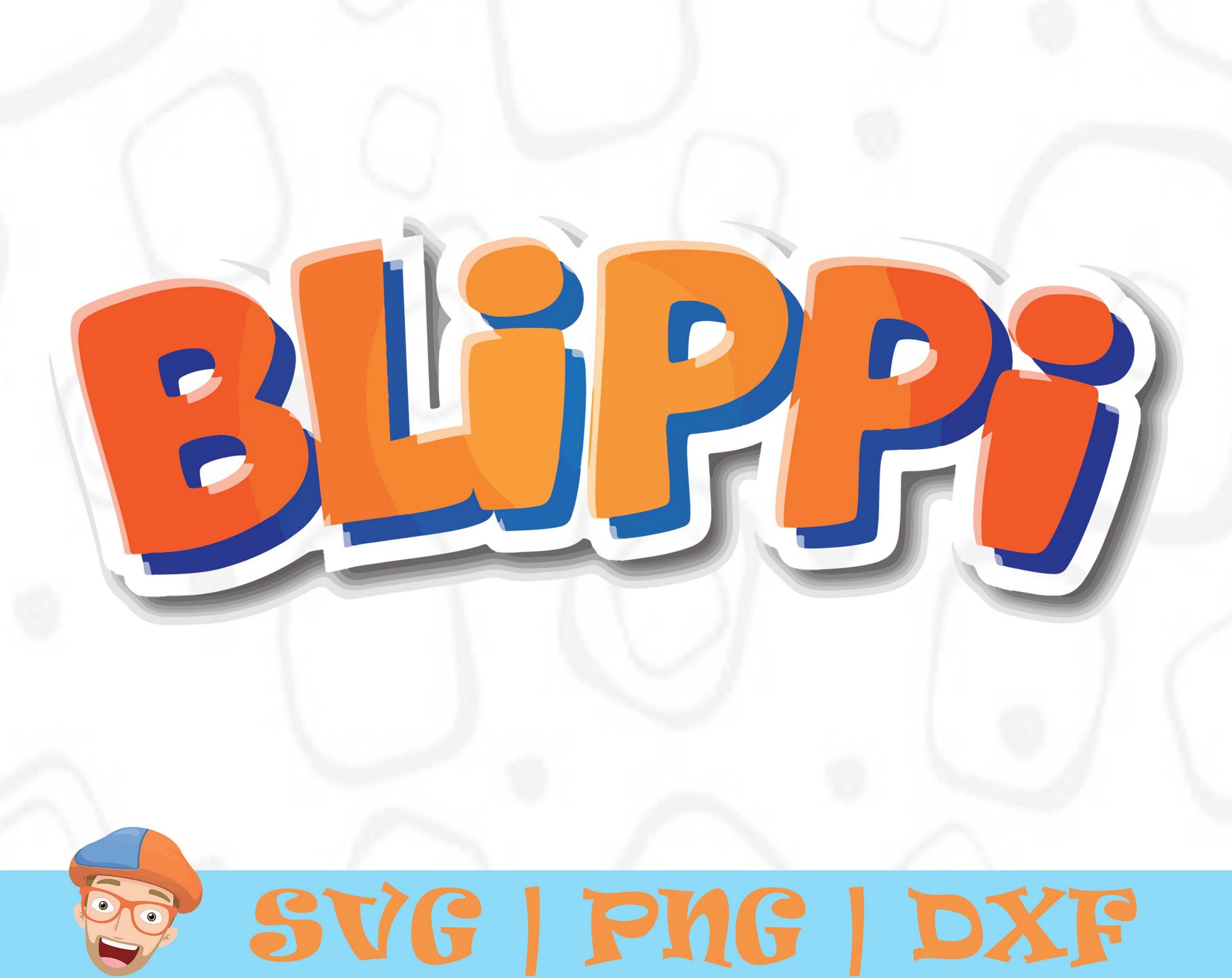 Blippi logo svg Blippi svg Blippi face svg Blippi clipart | Etsy