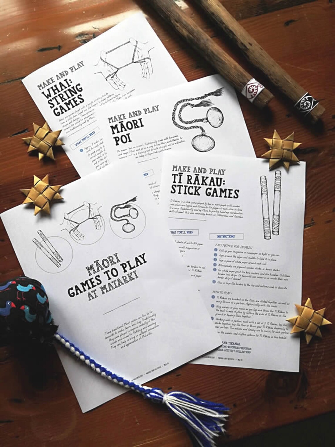 Matariki Activity Book - Crafts, Music, Games, Recipes, Posters ...