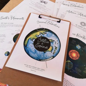 Solstice + Equinox – 4 Seasons Bundle - Homeschool Printable Nature ...