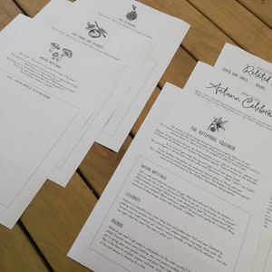 Solstice + Equinox – 4 Seasons Bundle - Homeschool Printable Nature ...