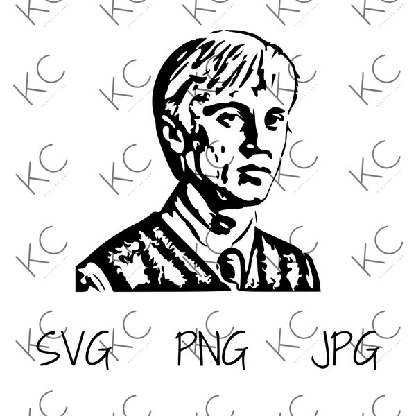 Draco Malfoy Svg - Etsy