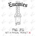 I Have No Enemies Anime Merch Digital Design - Etsy