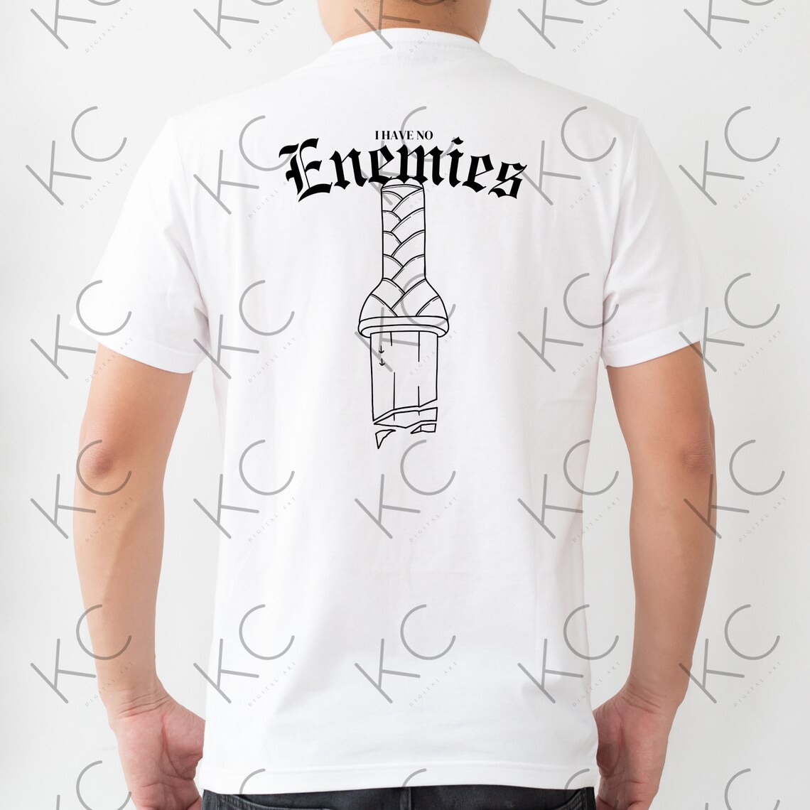 I Have No Enemies Anime Merch Digital Design - Etsy