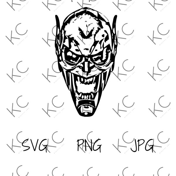 Green Goblin Mask - Etsy
