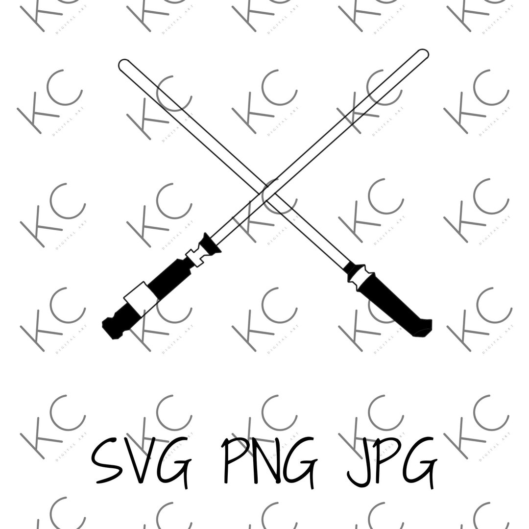 Saber SVG Digital Download - Etsy