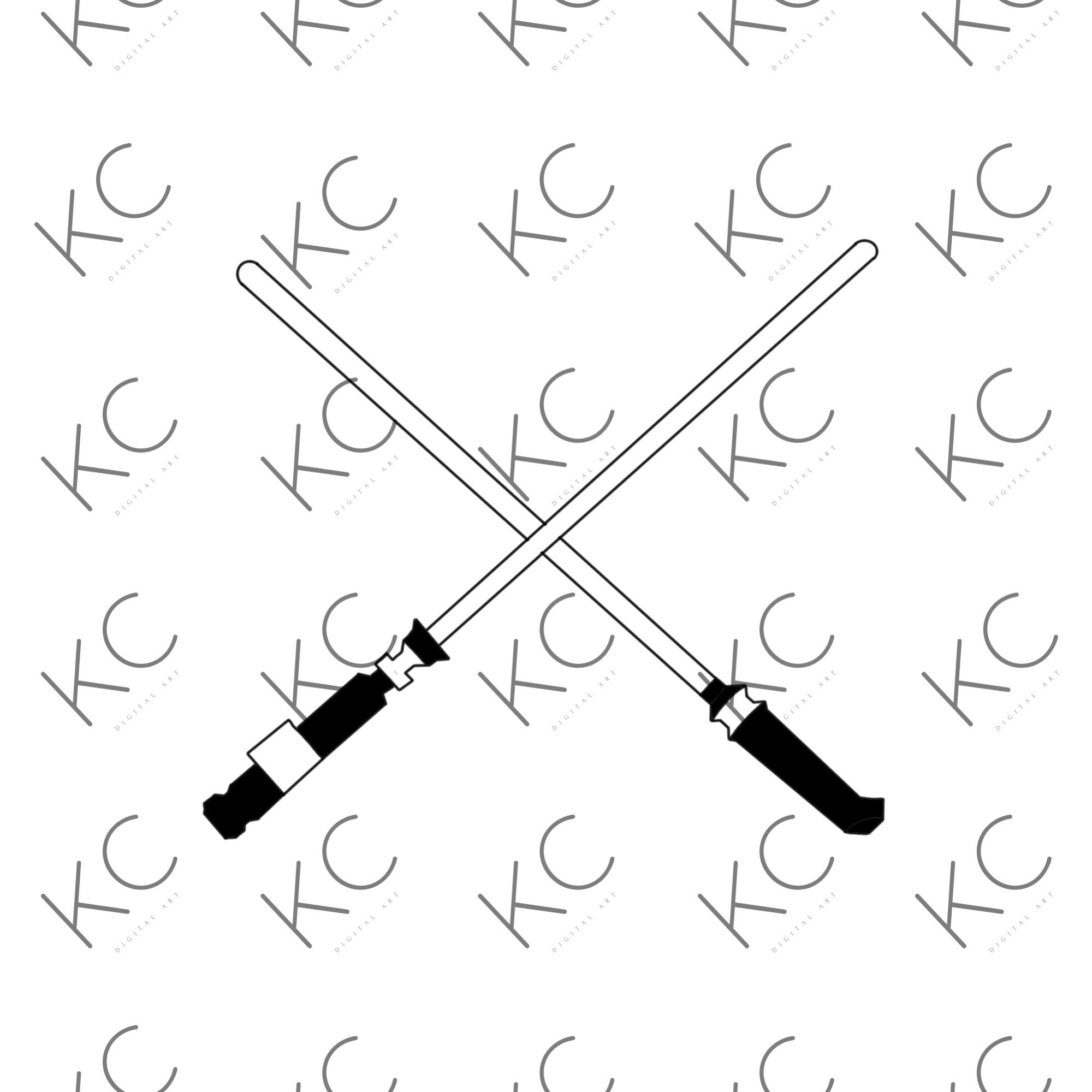 Saber SVG Digital Download - Etsy