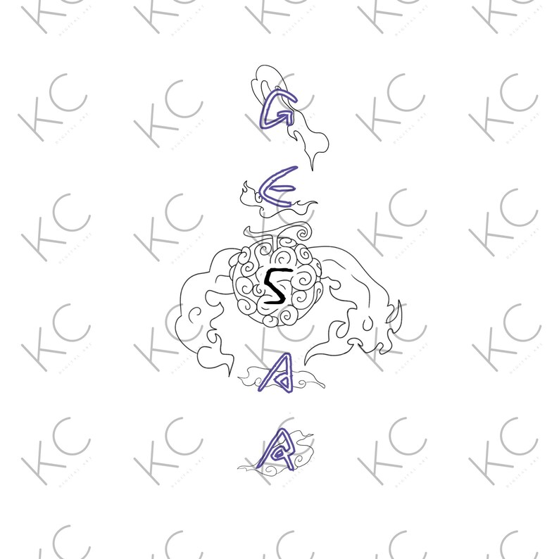 Gear 5 Fruit Anime Merch Digital SVG Design - Etsy