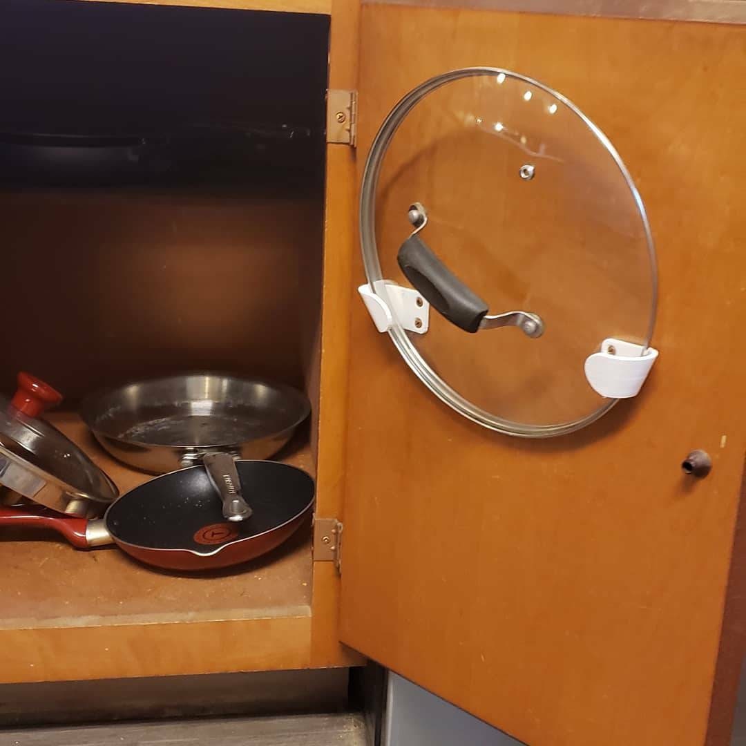 Pot Lid Holder - Etsy