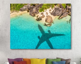 Airplane Shadow Box - Etsy