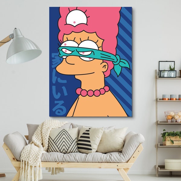 Marge Simpson Painting - Etsy