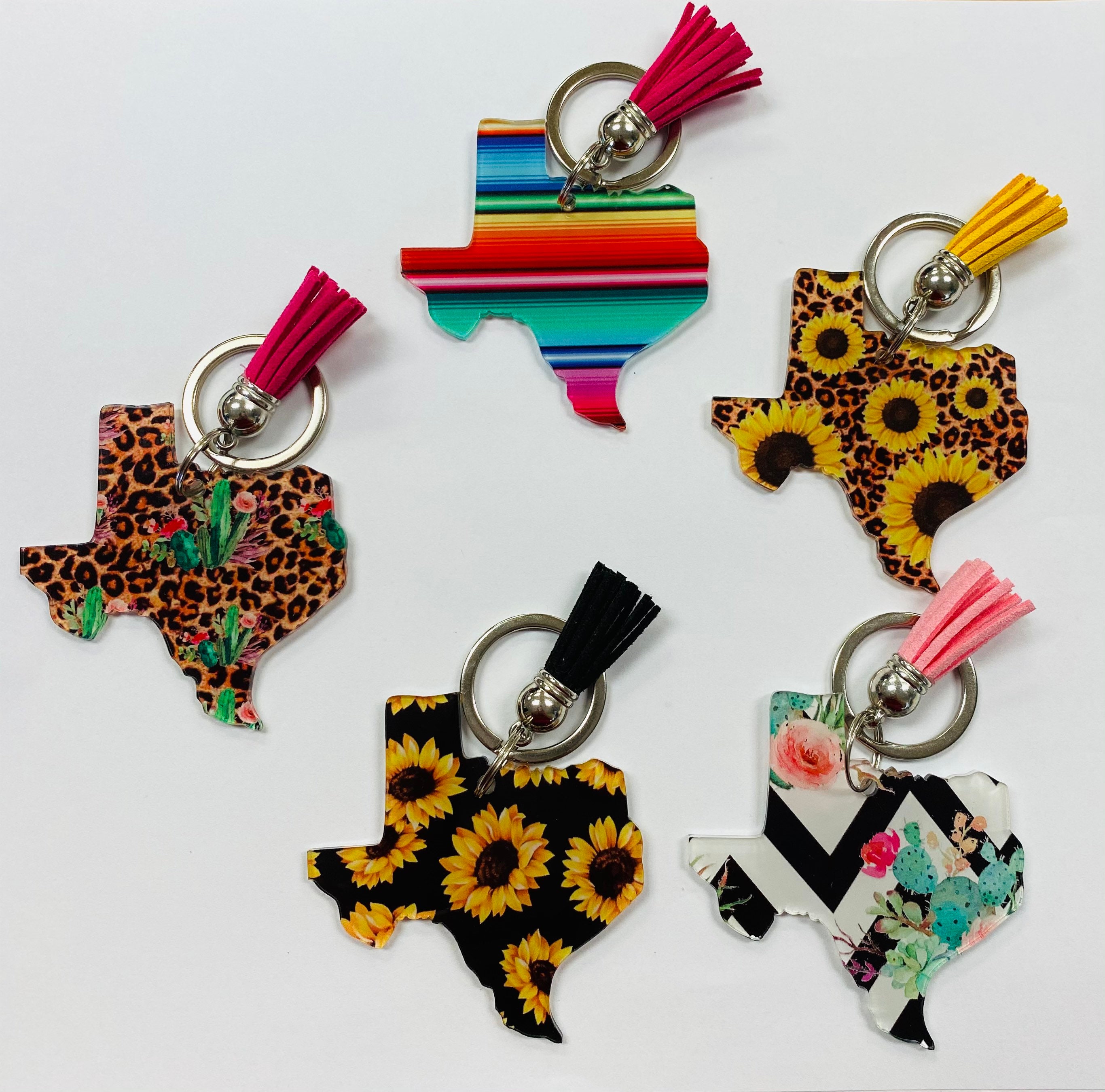 Texas keychain - Etsy.de