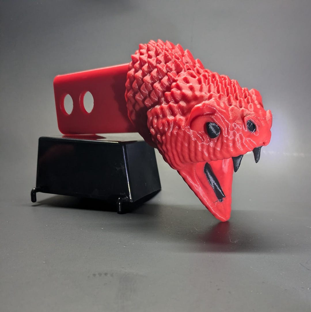 SNAKE HITCH COVER | Viper | Cobra | Trailer Cap | Snake Head - Etsy