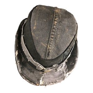 Recycled Levi Denim Patchwork Trilby Type Hat - Etsy