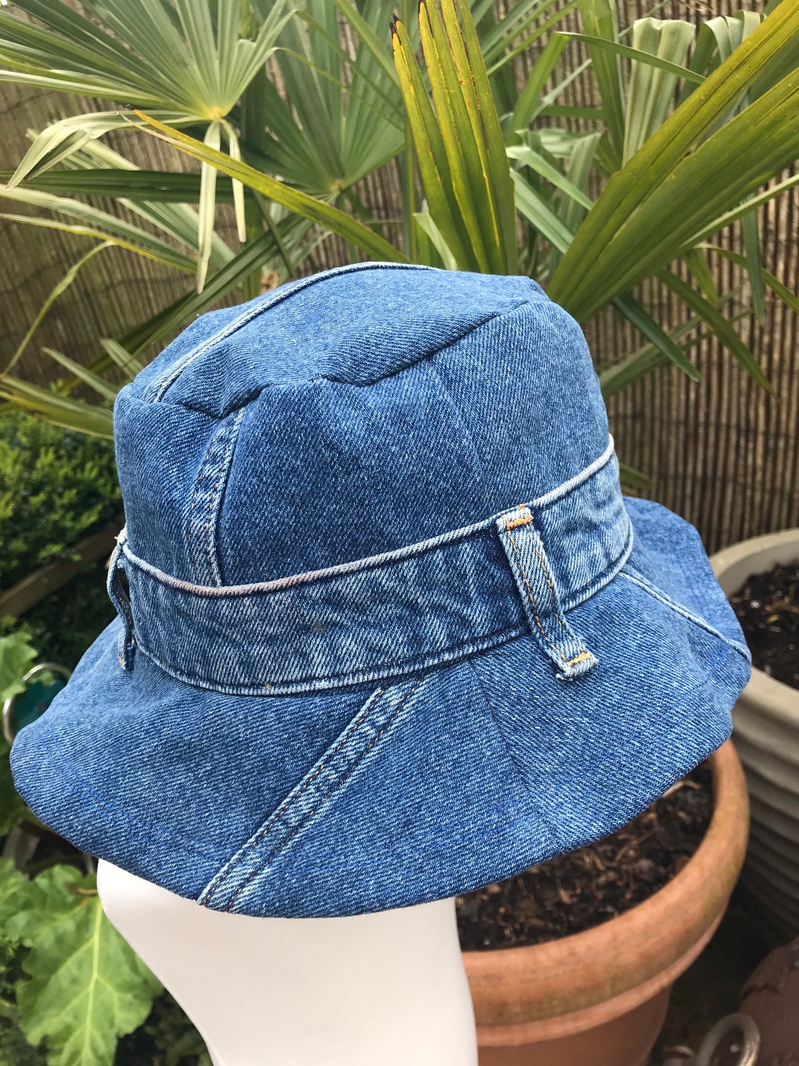 Recycled vintage Levi Bucket Hat MADE TO ORDER | Etsy