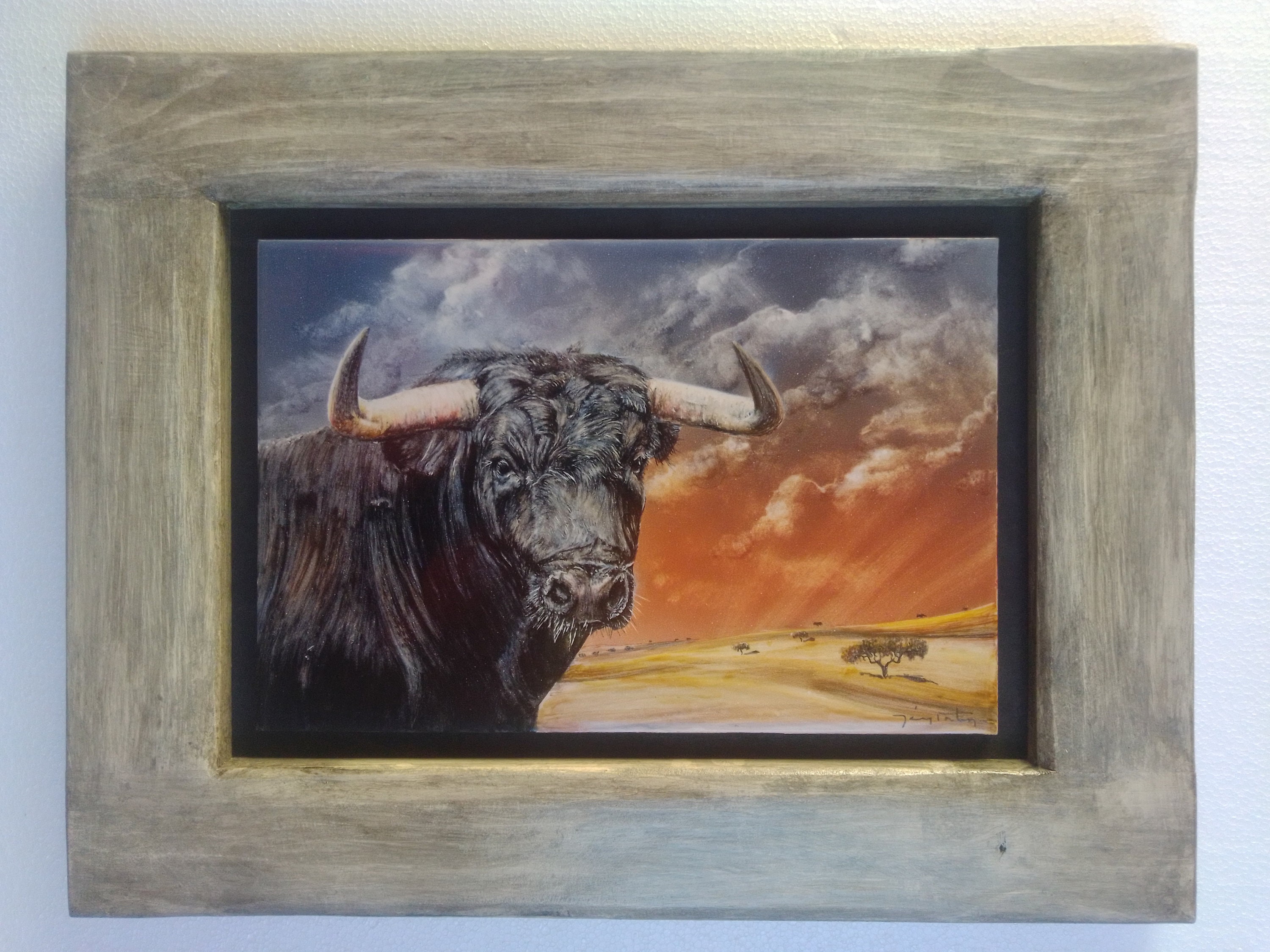 Hand-painted Ceramic Tile glazed Tile 20x30 Cm - Etsy