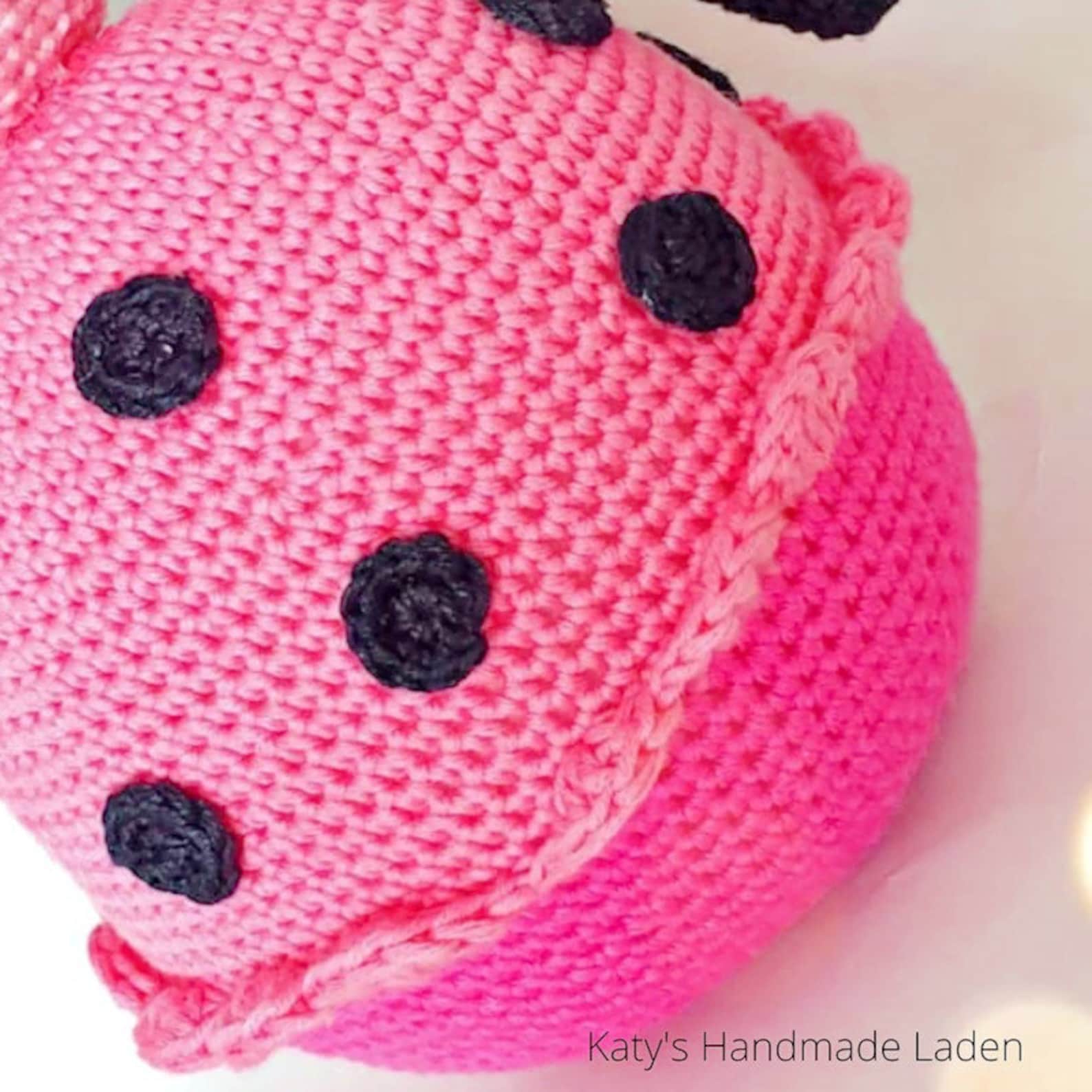 Adorable Ladybug Amigurumi Crochet Pattern for Beginners Handmade ...