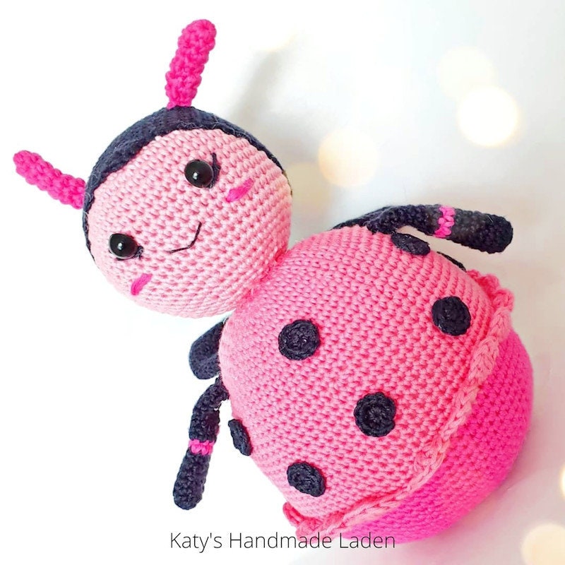 Adorable Ladybug Amigurumi Crochet Pattern for Beginners Handmade ...