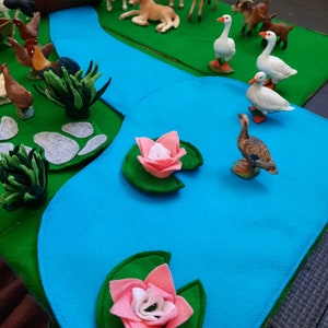 Felt Farm Sewing Pattern - Printable PDF - Felt Barn and Accessories ...