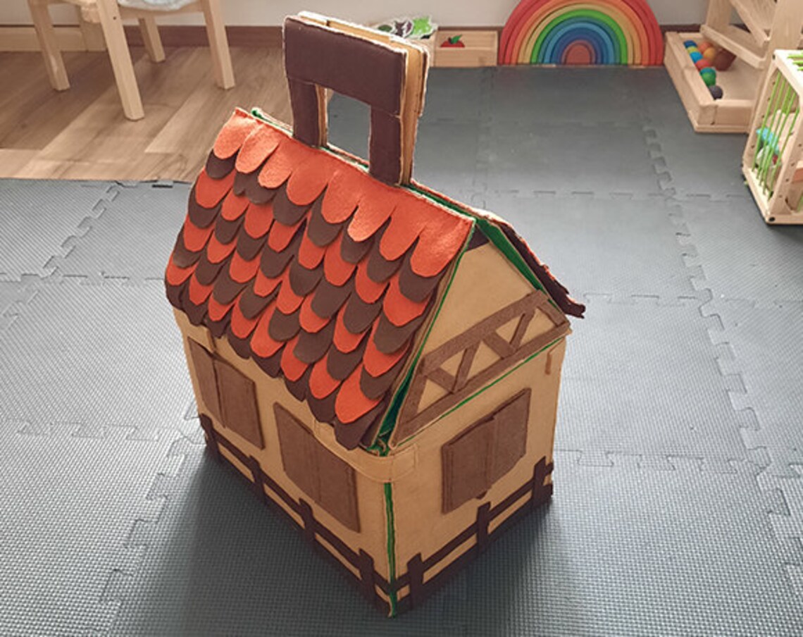 Felt Farm Sewing Pattern Printable PDF Felt Barn and - Etsy