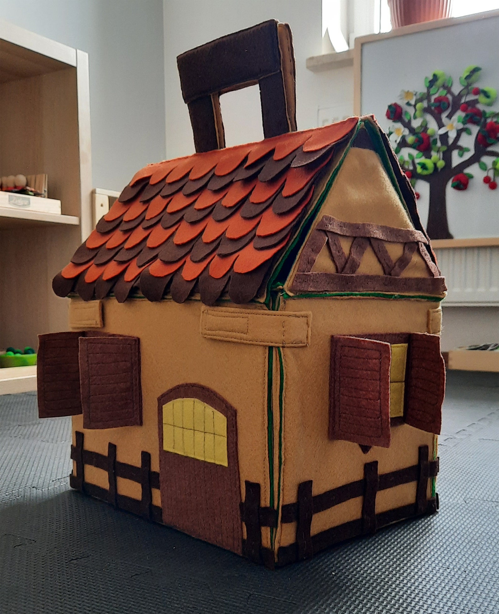 Felt Farm Sewing Pattern - Printable PDF - Felt Barn and Accessories ...