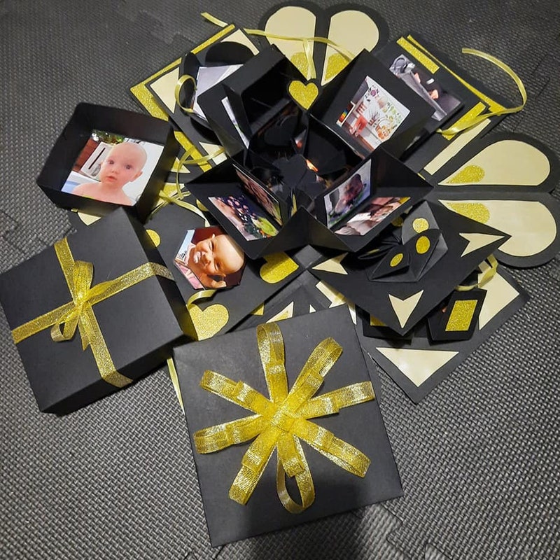 Exploding Box Template - Etsy