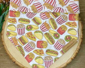 Fast Food Bandana - Etsy