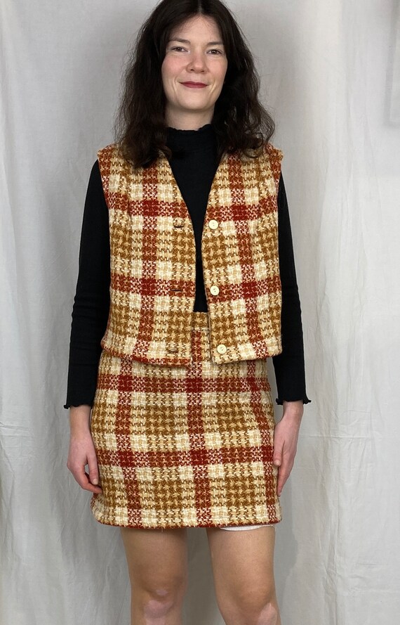 vintage tweed co ord - Gem