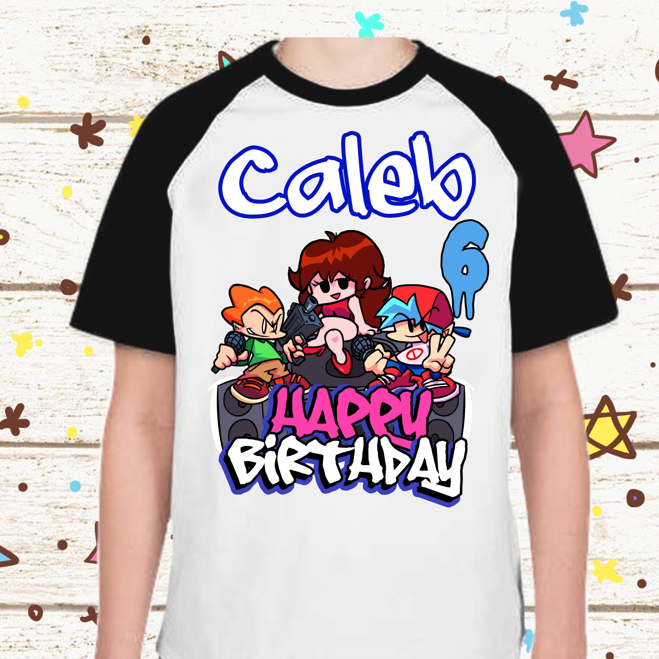 FNF Friday Night Funkin Birthday Shirt Game Inspired Friday - Etsy