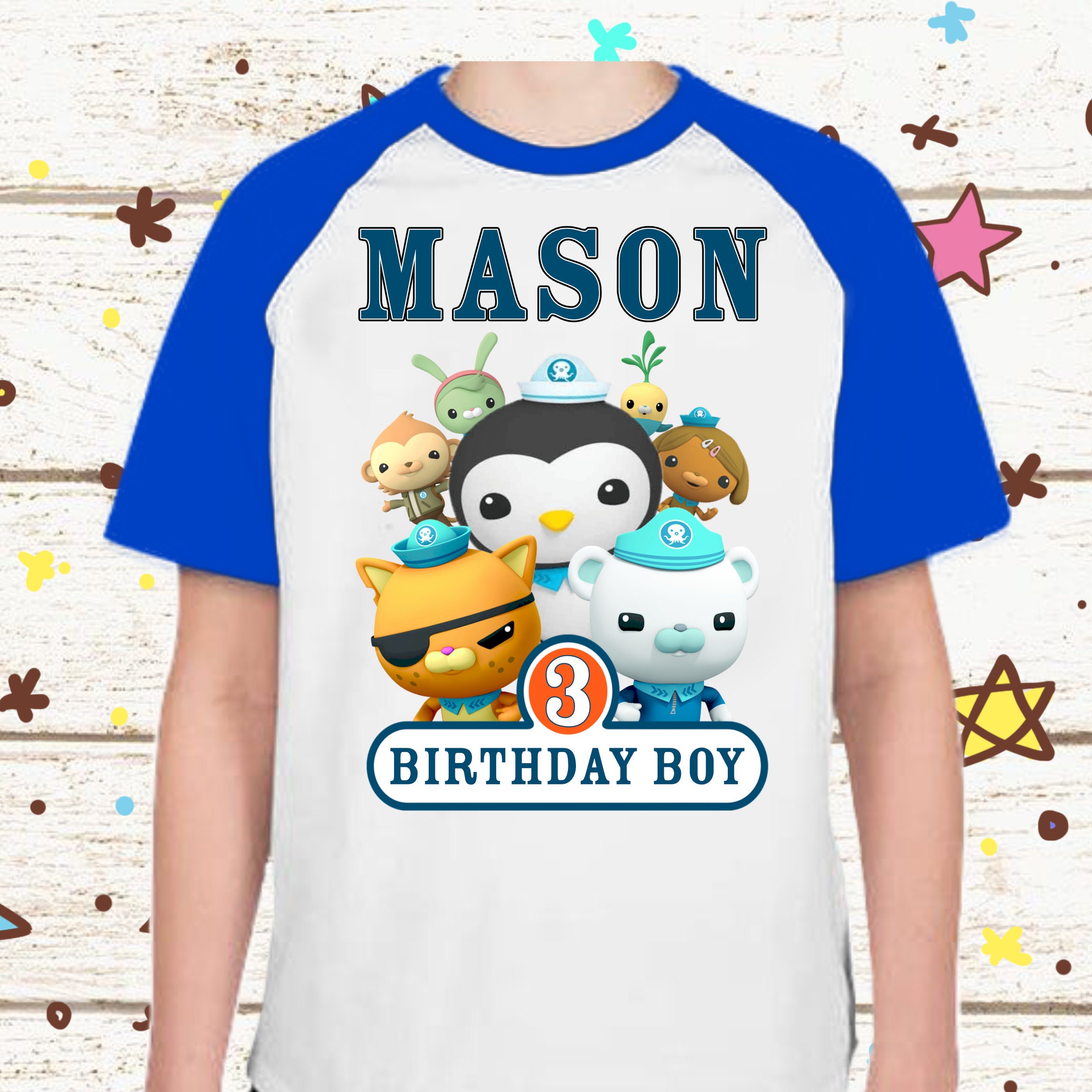 Custom Octonauts Birthday Shirt Octonauts Theme Birthday - Etsy
