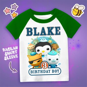 Wooden Family Names Home Décor Plaques & Signs Octonauts Birthday Shirt ...
