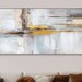 Large Wall Art, Texture Painting of Tree, Earthy Living Room Painting ...