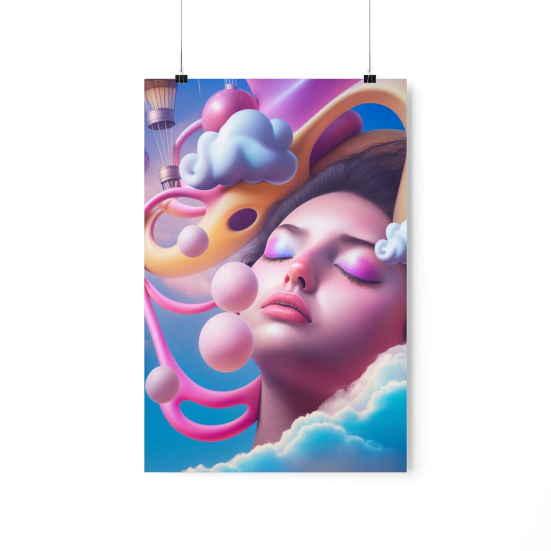 Dreamcore Poster AI Generated Art Dream Core Aesthetic - Etsy